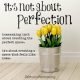 It's Not About Perfection - A Virtuous Woman